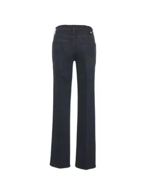 MOTHER The Mid Rise Rambler Denim Jeans - Black
