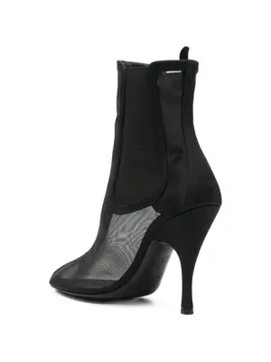 Alaïa Leather Chelsea Boots