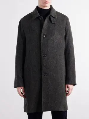 Sunspel Wool-tweed Coat