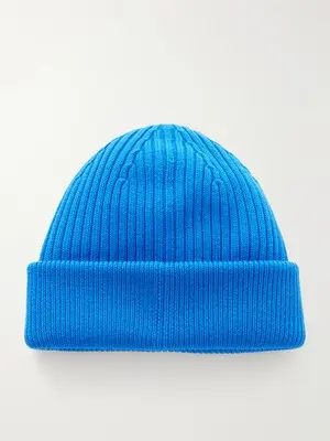 Loewe Logo-embroidered Wool Beanie