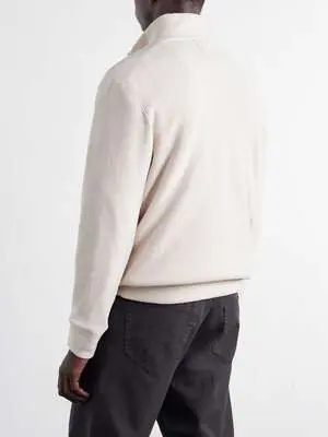 Nn07 Danny 6429 Ribbed Chenille Half-zip Sweater