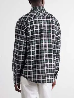Nn07 Deon 50037 Checked Organic-cotton Shirt