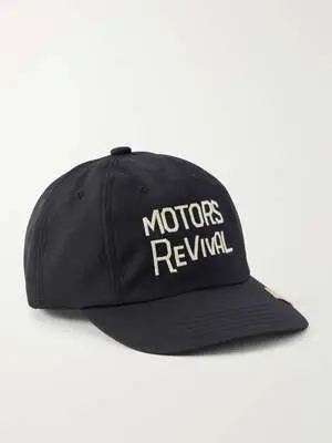 Visvim Excelsior Wool And Silk-blend Twill Cap - Black