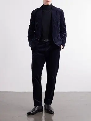 Sunspel Cotton-blend Corduroy Blazer