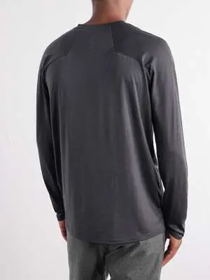Sease Virgin Wool-jersey Ski Base Layer