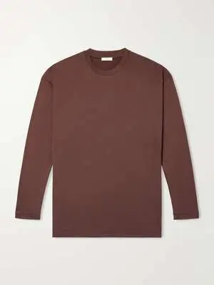 ATON Cotton-jersey T-shirt