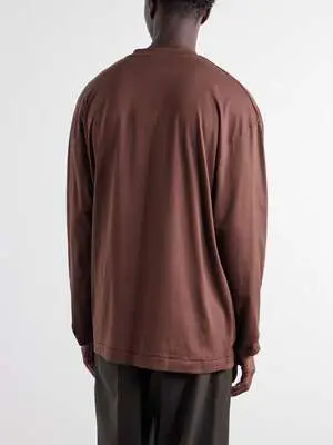 ATON Cotton-jersey T-shirt