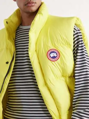 Canada Goose Sterling Logo-appliquéd Quilted Shell Down Gilet