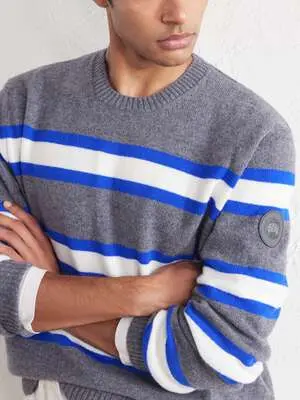 Canada Goose Matawin Striped Wool Sweater