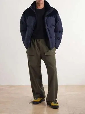 Canada Goose Sterling Corduroy-trimmed Quilted Shell Down Jacket