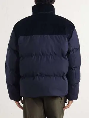 Canada Goose Sterling Corduroy-trimmed Quilted Shell Down Jacket
