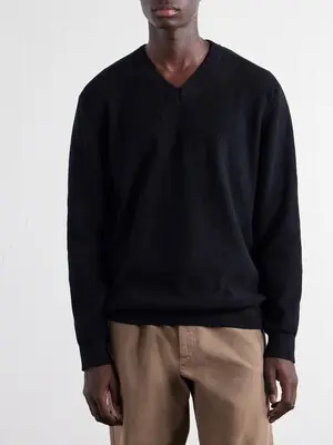 Nn07 Danny V-neck 6429 Chenille Sweater