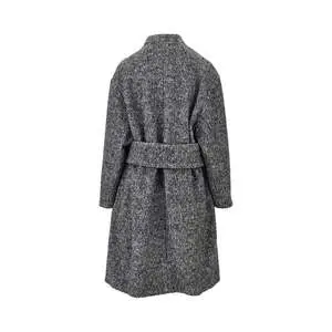 Emporio Armani Mélange Wool Blend Coat