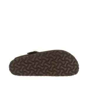 BIRKENSTOCK Boston' Suede Leather Sabot - Brown