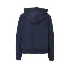 EA BODYWEAR Logo Embroidery Full-zip Hoodie