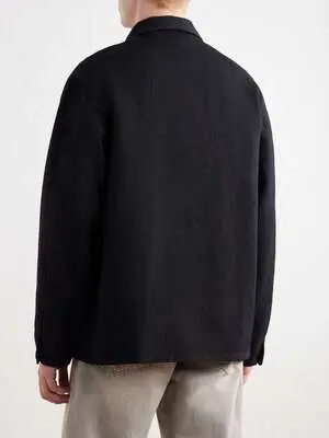 Visvim Baker Textured Wool And Linen-blend Jacket