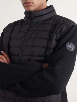 Canada Goose Hybridge® Flavio Wool And Shell Down Jacket