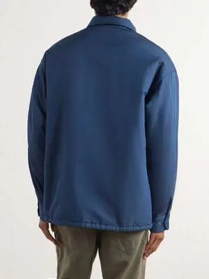 Visvim Embroidered Wool And Silk-blend-gabardine Jacket
