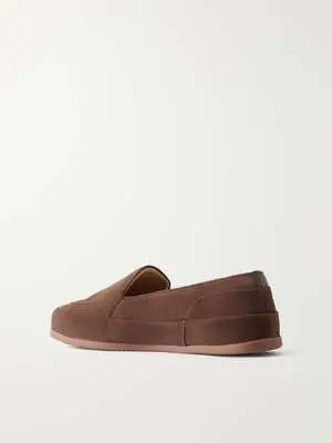 Mulo Suede Loafers