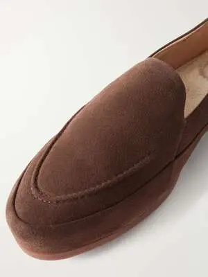 Mulo Suede Loafers