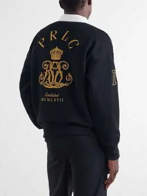 Polo Ralph Lauren Logo-embroidered Cotton-blend Jersey Polo Sweatshirt