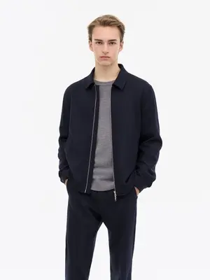 Tiger Of Sweden Barnaby Zip Shirt Jacket
