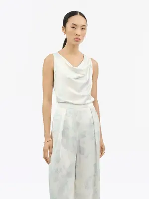 Tiger Of Sweden Helvie Floral Satin Top