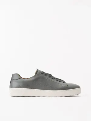 Tiger Of Sweden Salas 2 Leather Sneakers - Summer Shadow