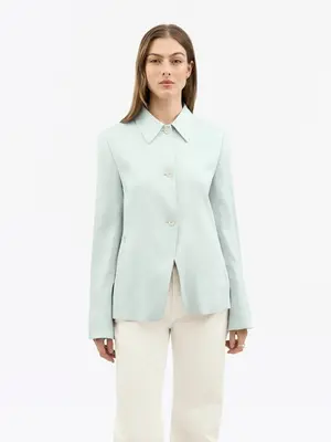 Tiger Of Sweden Eloise Tailored Linen Jacket - Glacier