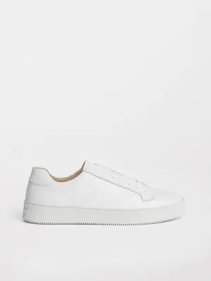Tiger Of Sweden Salasi L Leather Sneakers - White