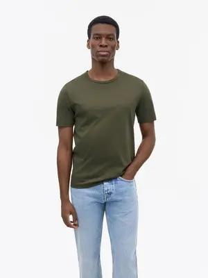 Tiger Of Sweden Olaf Crew-neck T-shirt - Mud
