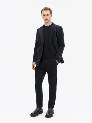 Tiger Of Sweden Tense Cordoroy Trousers - Phantom