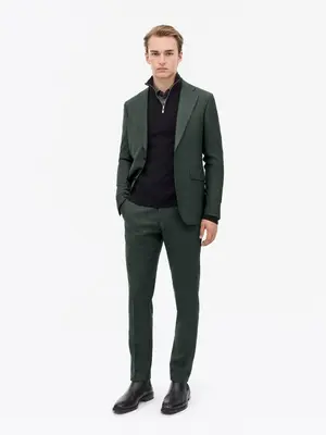 Tiger Of Sweden Tenuta Slim-fit Wool Trousers - Shadow Mink
