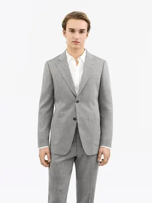 Tiger Of Sweden Justin P Linen-wool Jacket