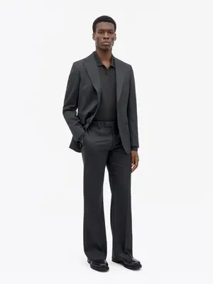 Tiger Of Sweden Tyler Tailored Wool Trousers - Phantom