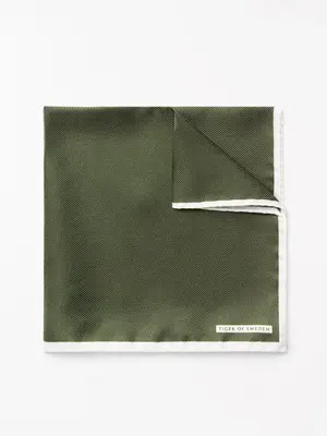 Tiger Of Sweden Quadra Silk Handkerchief - Mud