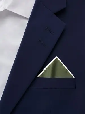 Tiger Of Sweden Quadra Silk Handkerchief - Mud