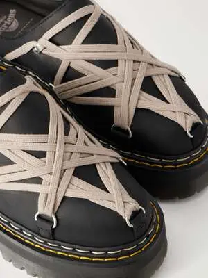 Rick Owens Dr. Martens Nubuck Mules
