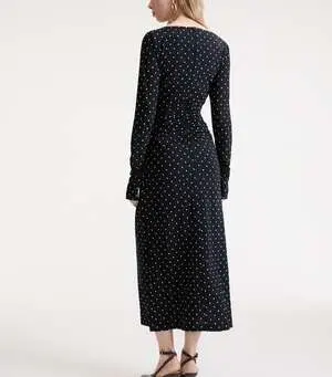 Marella Jersey Polka-dot Maxi Dress