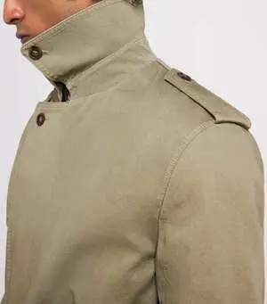 MAISON MARGIELA Cotton Trench Coat