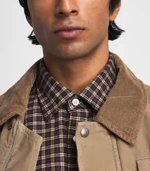 NN.07 Organic Cotton Flannel Deon Shirt