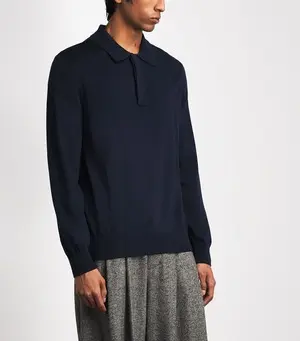 NN.07 Merino Wool Emerson Polo Sweater