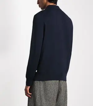 NN.07 Merino Wool Emerson Polo Sweater