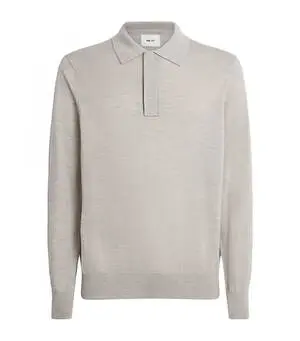 NN.07 Merino Wool Emerson Polo Sweater