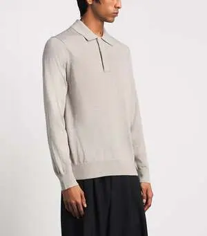 NN.07 Merino Wool Emerson Polo Sweater