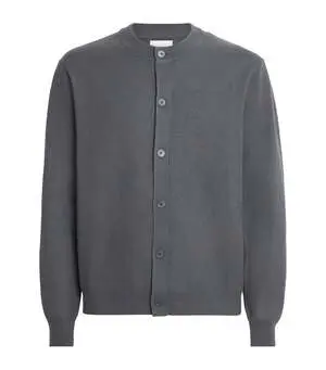 NN.07 Wool Jasper Cardigan - Grey