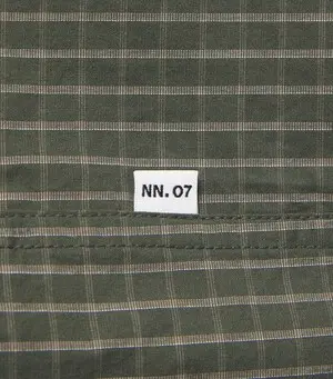NN.07 Organic Cotton Check Deon Shirt