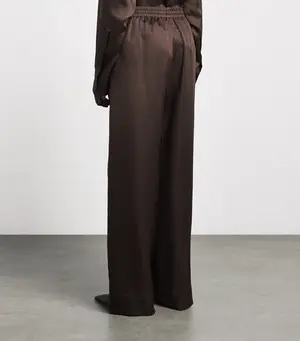 Stella McCartney Silk Drawstring Trousers