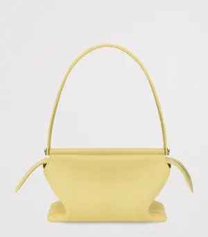 Loewe Small Leather Whisker Shoulder Bag - Ivory