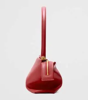 Loewe Small Leather Whisker Shoulder Bag - Red
